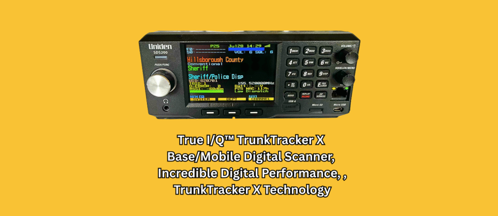 Uniden SDS200: Exploring The Ultimate Digital Scanner - Ham Shack Reviews