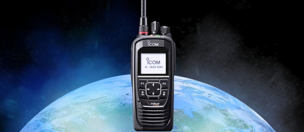 Icom IC-SAT100 PTT Satellite Radio