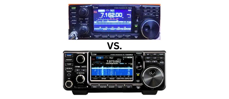 Icom 7300 vs 7300MK2: Which is Better? - Ham Shack Reviews