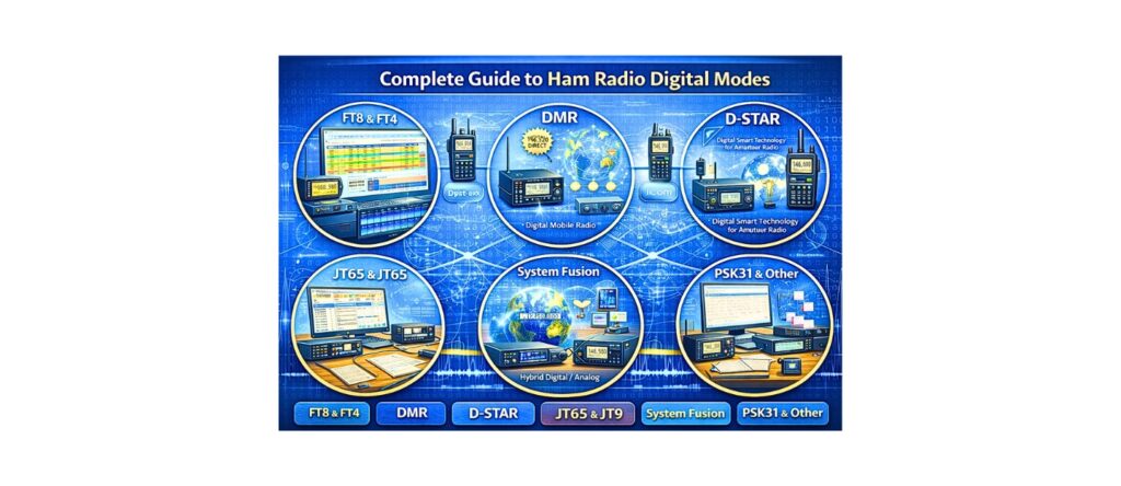 Ham Radio Digital Modes Explained: Complete Guide