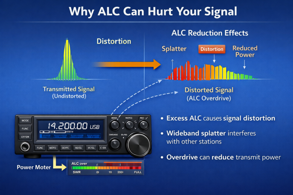 How To Use Automatic Level Control (ALC) in Ham Radios